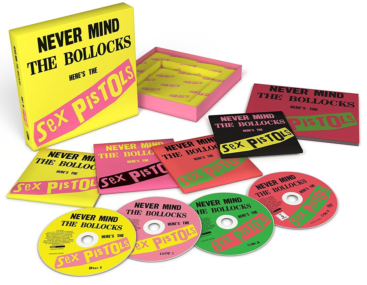 Sex Pistols ‘never Mind The Bollocks… Super Deluxe Reformatted And